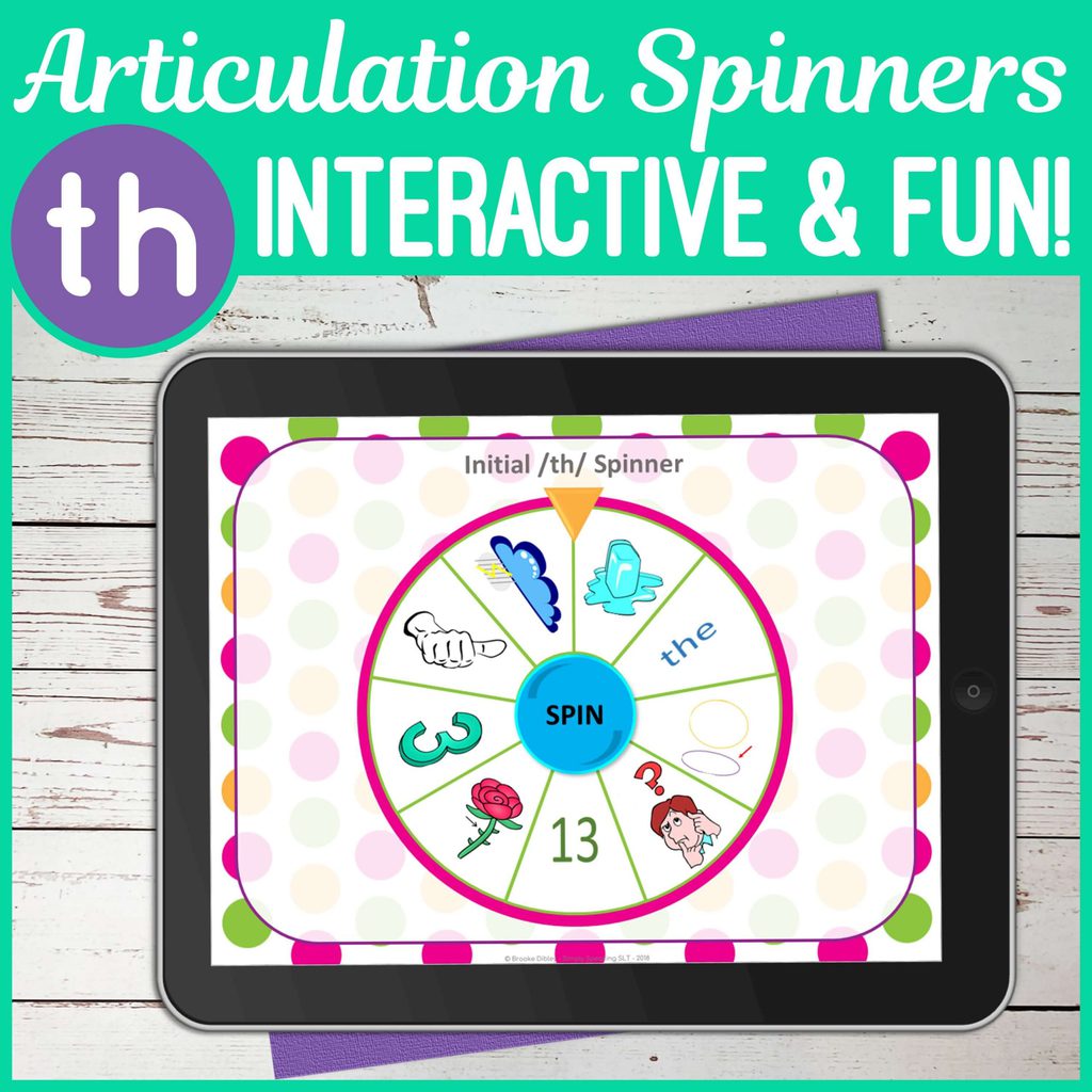 Digital PowerPoint Spinners for Speech Sound Articulation and Phonology ...